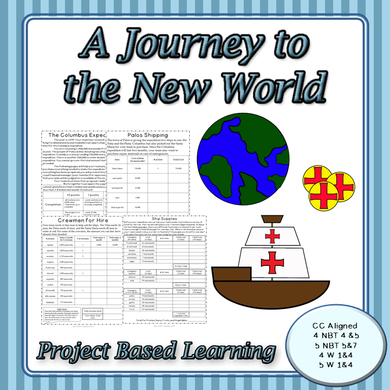 Smiths On the Coast: A Journey to the New World: A Columbus Day Themed ...