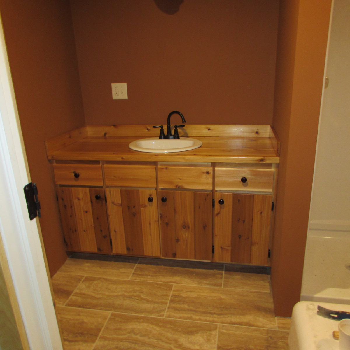 Murphies: Red Cedar Vanity