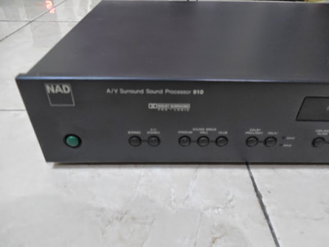 all about audio: Nad 910 Preamp Stereo And Surround Sound Processor