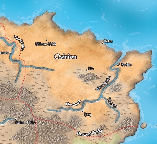 Golarion Map High Resolution