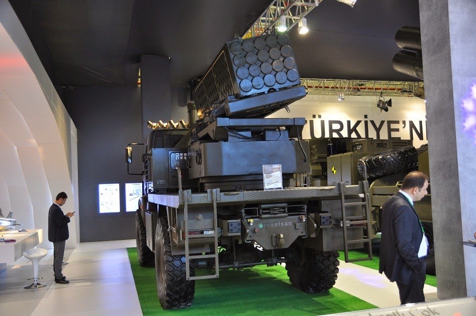 Asian Defence News: Turkish indigenous multi-barrel rocket launcher on ...