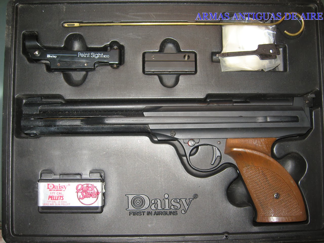 ARMAS ANTIGUAS DE AIRE: PISTOLA DAISY 717