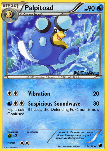 Palpitoad -- Plasma Freeze Pokemon Card Review | PrimetimePokemon's Blog