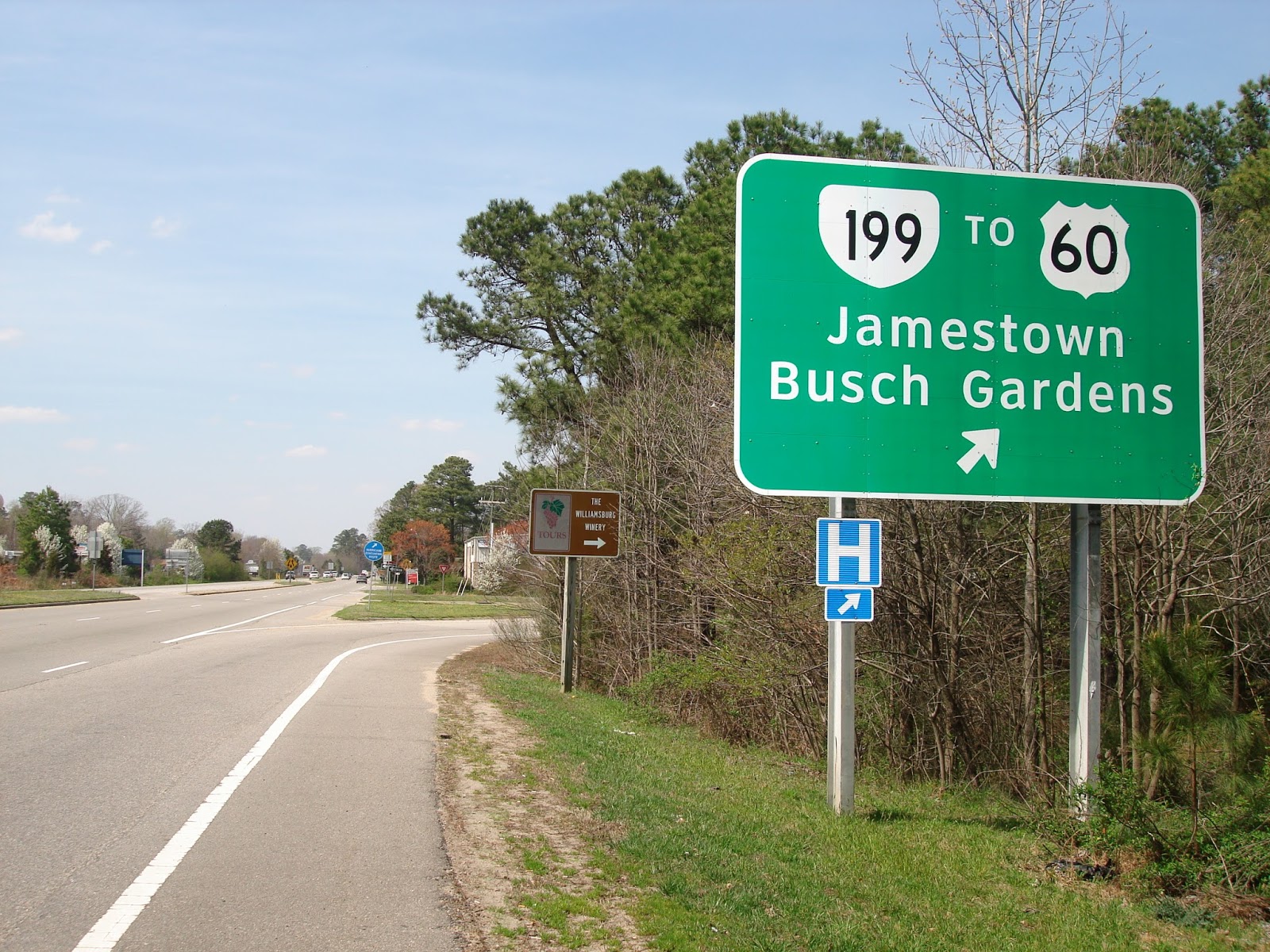 Luke's Signs: Route 60, Route 199, & Route 143 - Williamsburg, VA