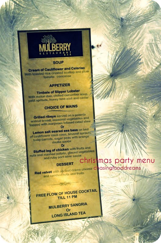 CHASING FOOD DREAMS: Mulberry Restaurant and Bar, Jalan Ampang: A Merry ...