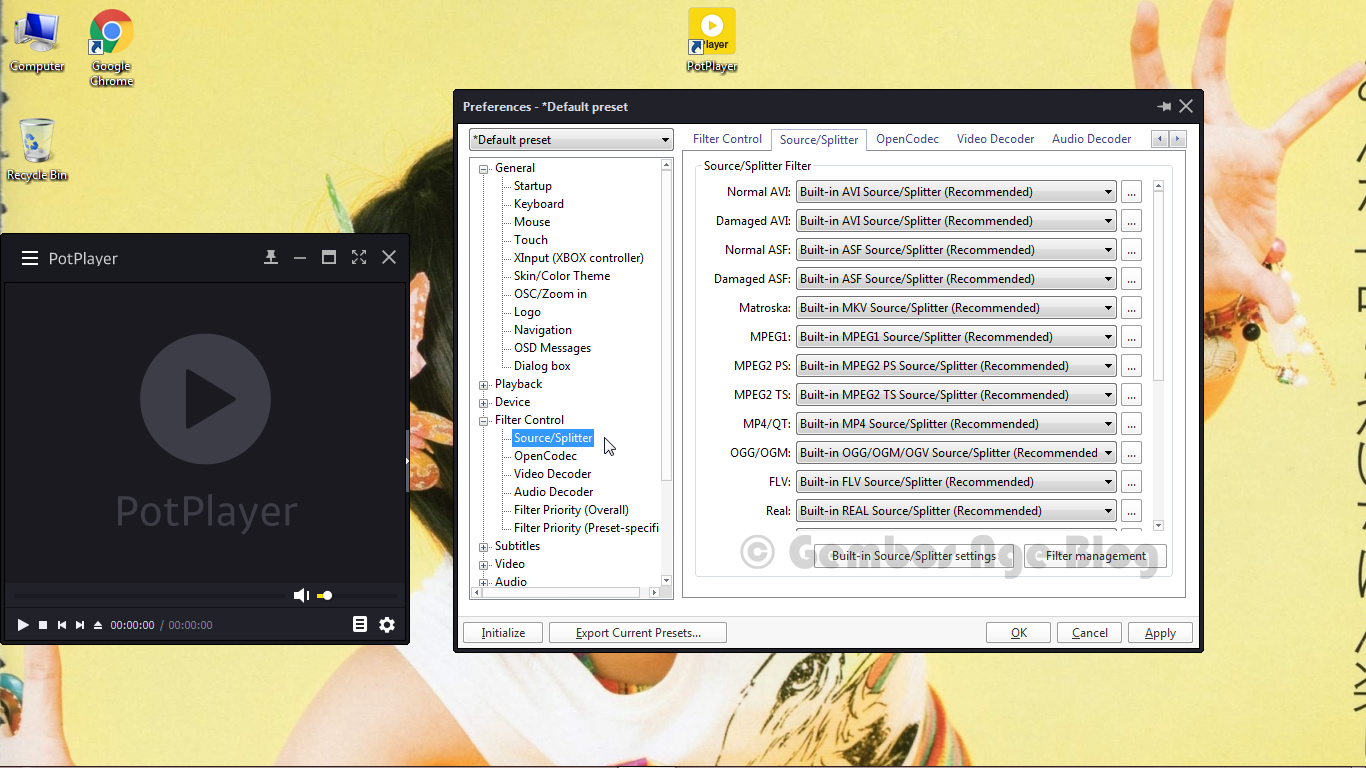 Potplayer hotkeys - ferycorp