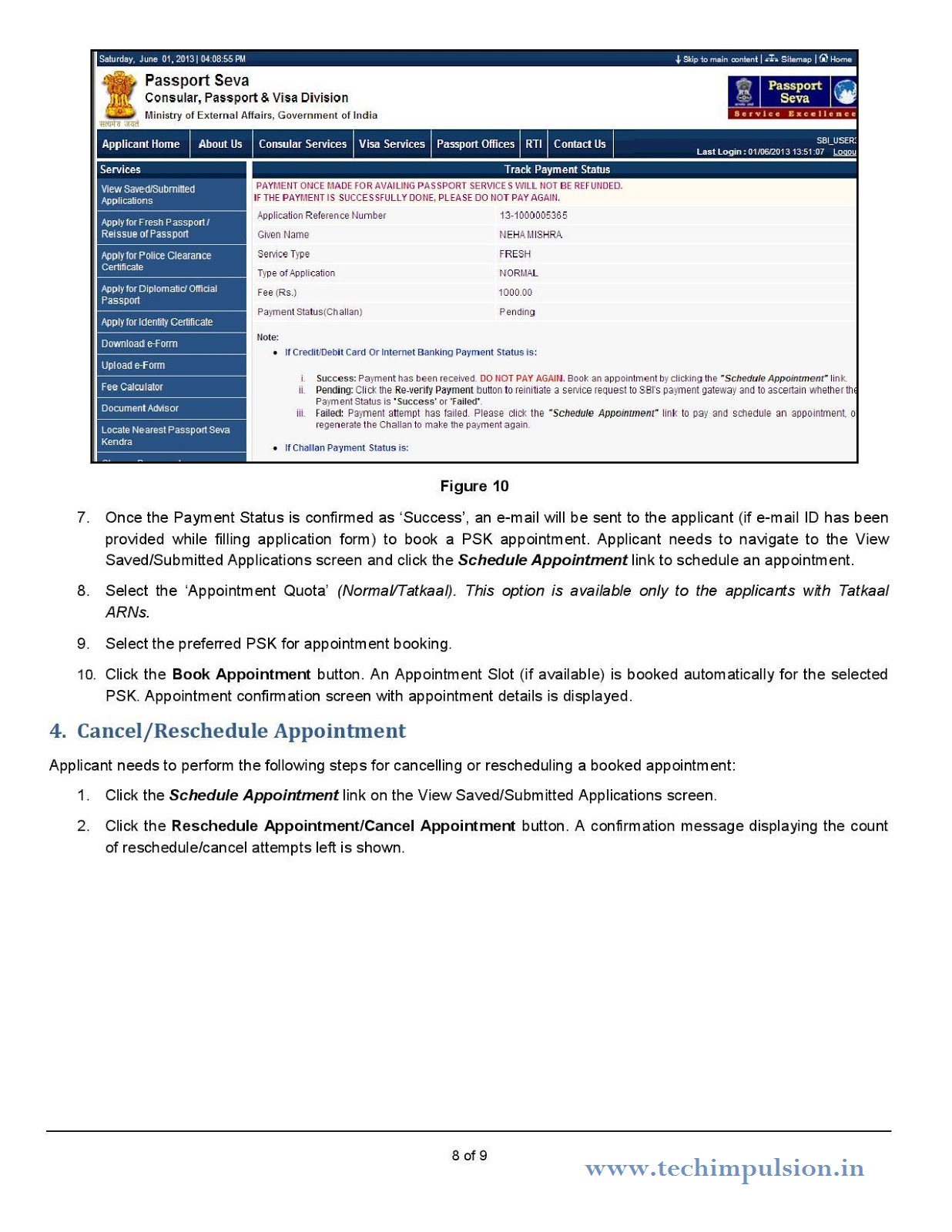 Launch Of Online Payment System For Passport Applicants ~ Tech ...