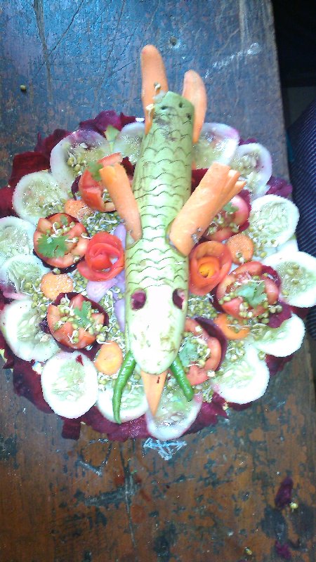 Class X-C: Salad Making Competition