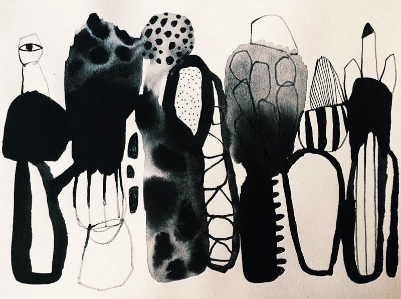 Artospective: Watercolor Paintings by Emma Larsson from Stockholm, Sweden.