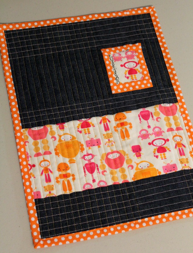 A Quilter's Table: Patchwork, Please! :: Books-for-Baby Quilt