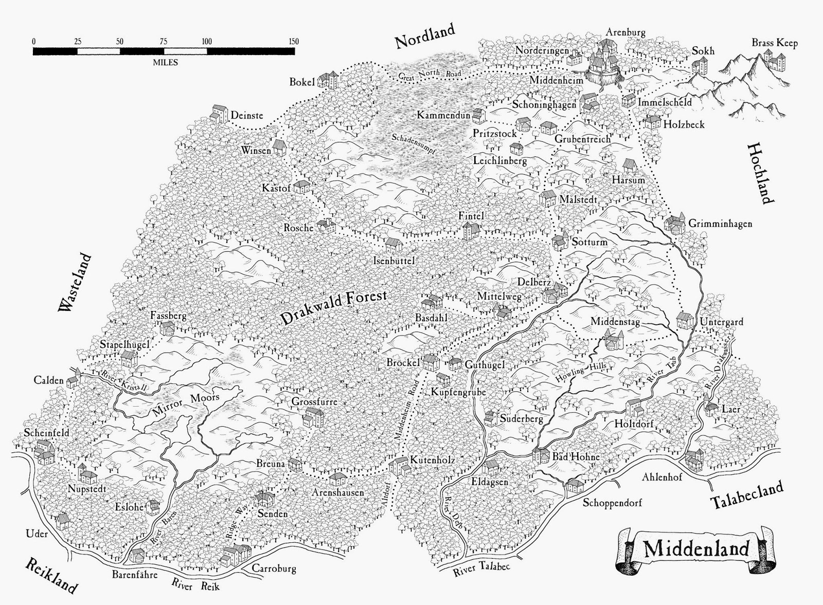 My 40k stuff: Welcome to Kragensburg, a WHFB skirmish campaign using ...