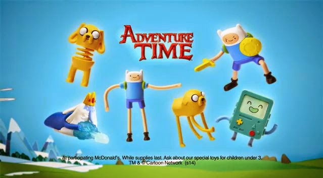 GeekMatic!: Happy Meal US Spotlight: Adventure Time!