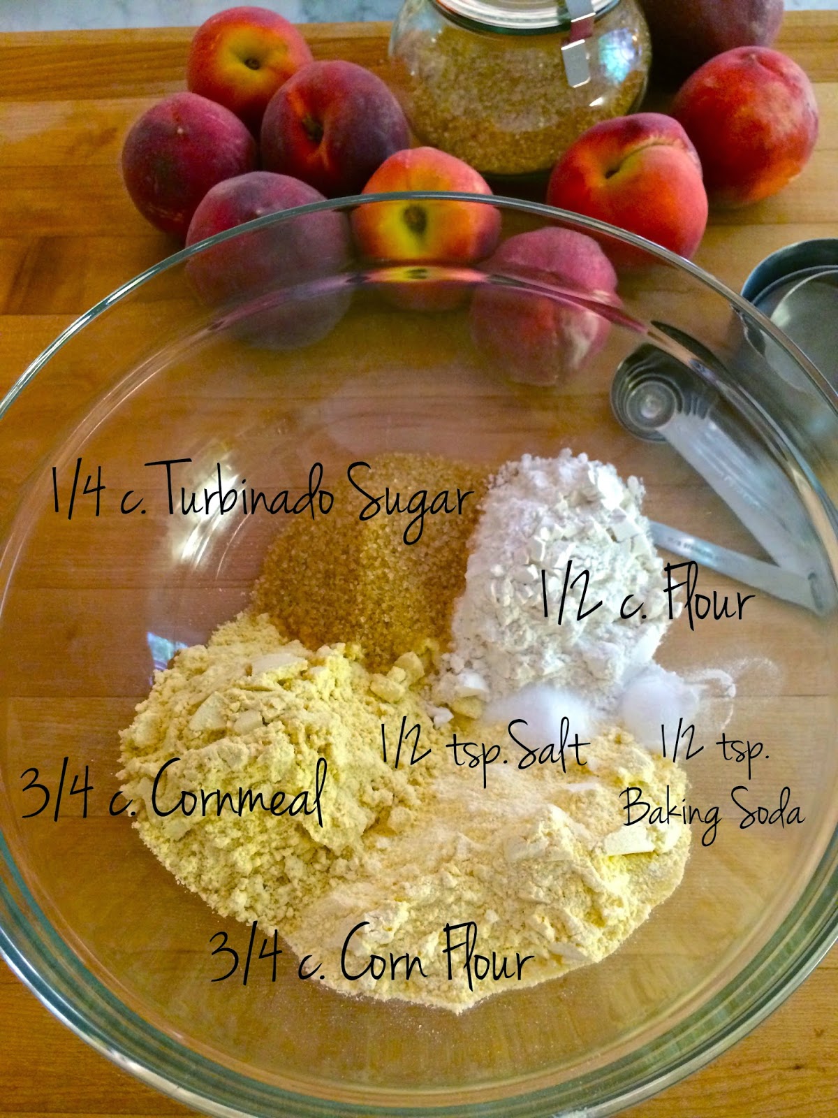 From Captain's Daughter to Army Mom: Cornbread with Peaches and ...