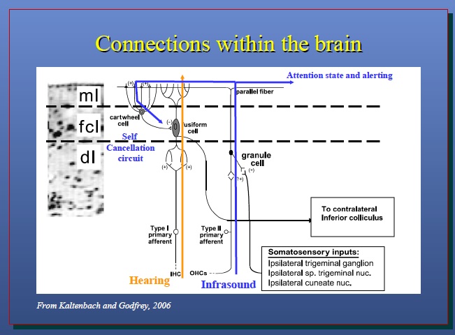 Le Mont Champot: Infrasons éoliens et distances d'éloignement
