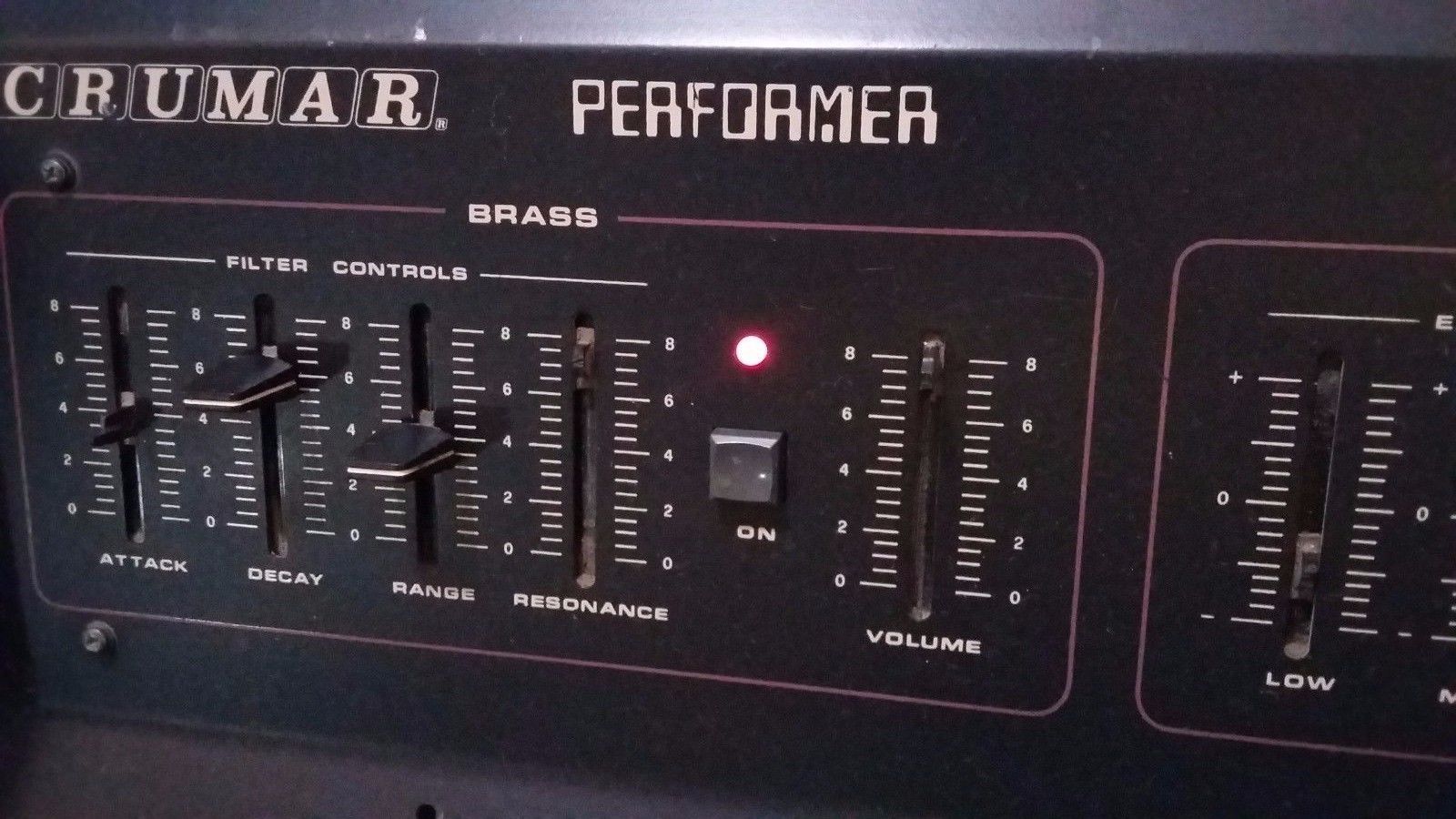 MATRIXSYNTH: Vintage CRUMAR Performer analog String and Brass ...