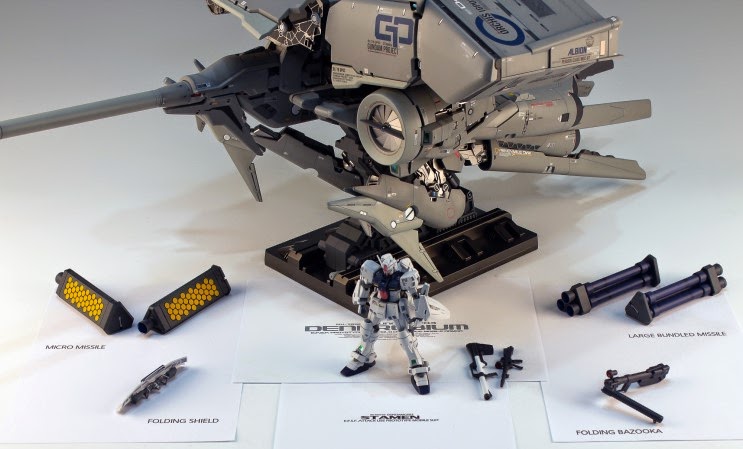HGUC 1/144 RX-78GP03 Gundam "Dendrobium" - Custom Build - Gundam Kits ...