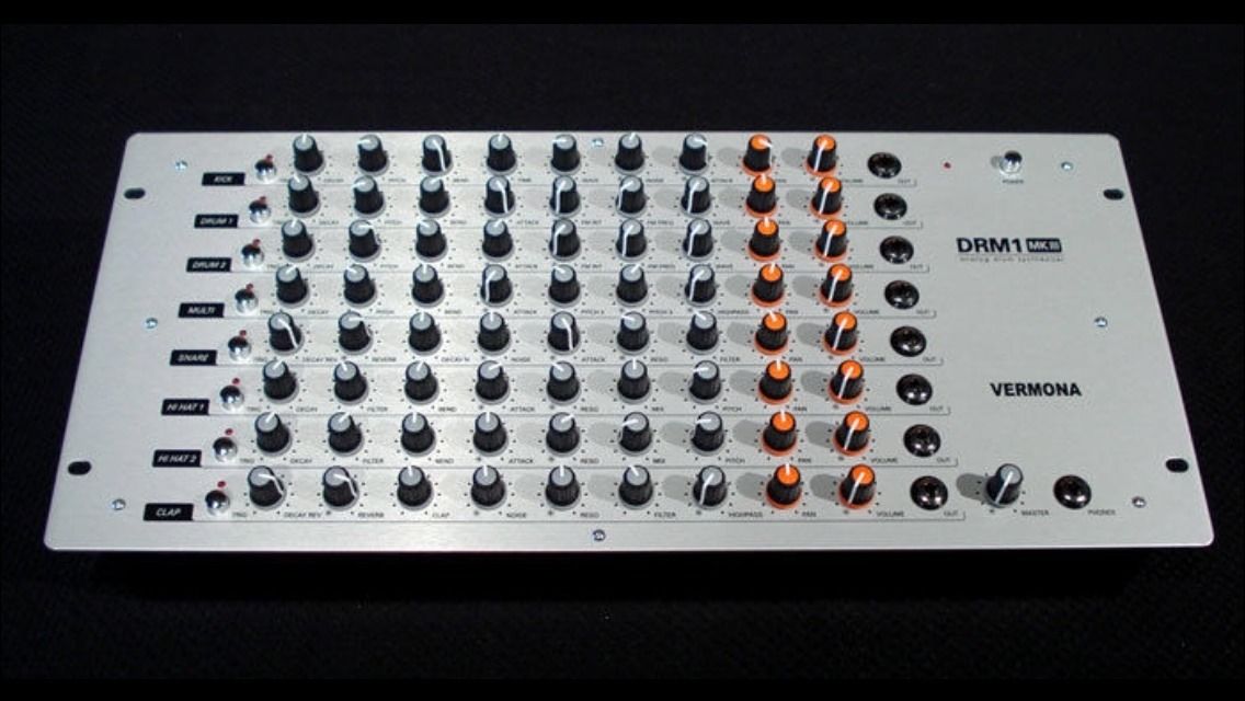 MATRIXSYNTH: Vermona DRM1 MKIII Analog Drum Synth