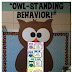 First Grade O.W.L.s: OWL-Standing Behavior Chart!