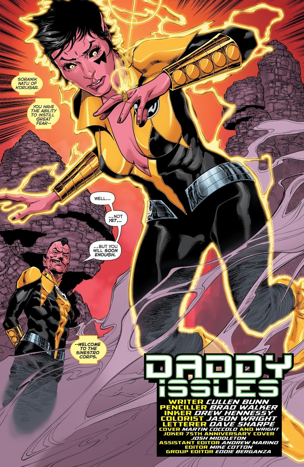 Weird Science DC Comics: Sinestro #12 Review and *SPOILERS*