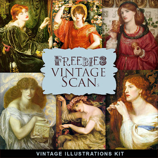 Freebies Kit of Vintage Illustrations:Far Far Hill - Free database of ...