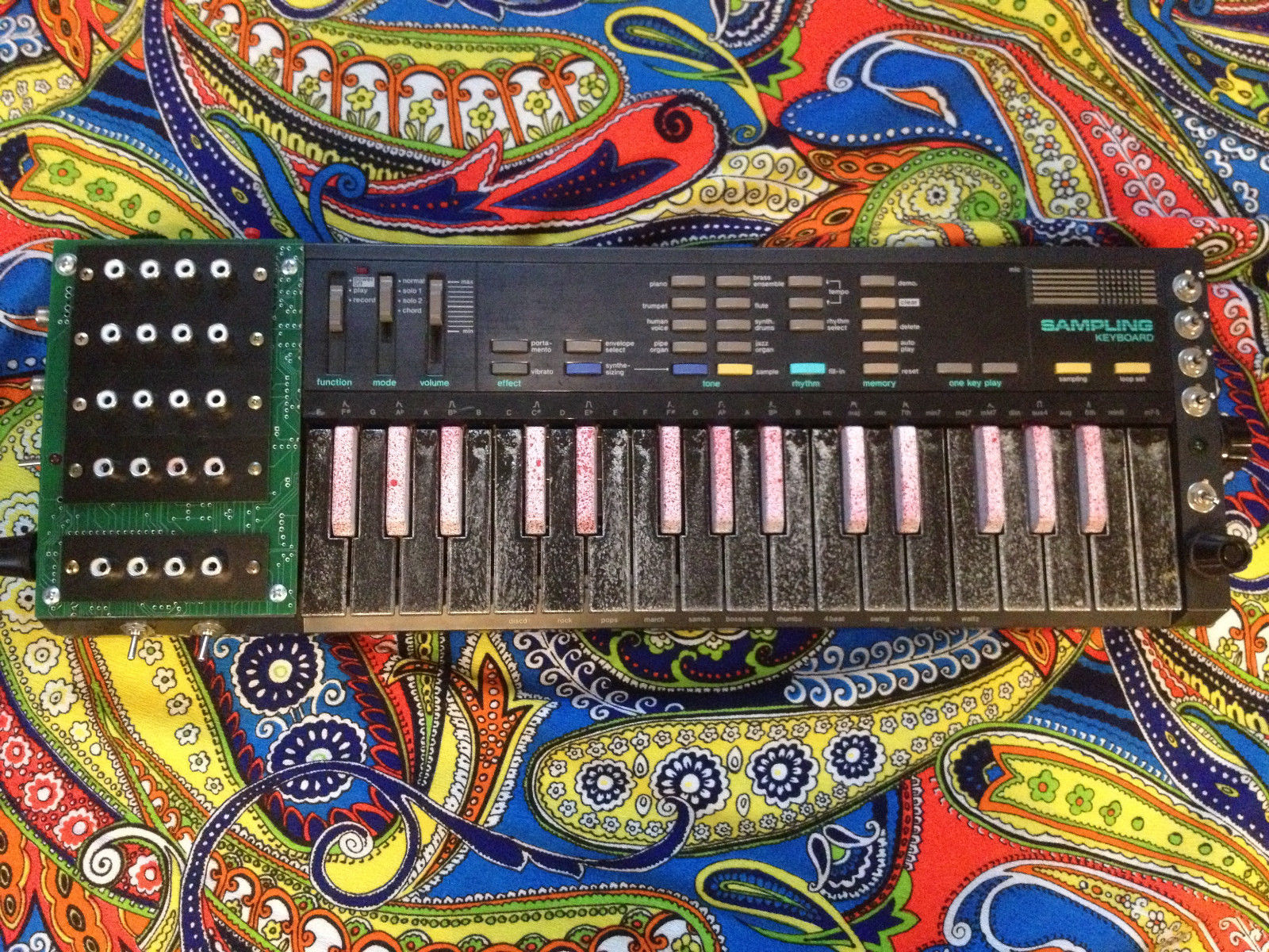 MATRIXSYNTH: CIRCUIT BENT CASIO SK-1 Sampler