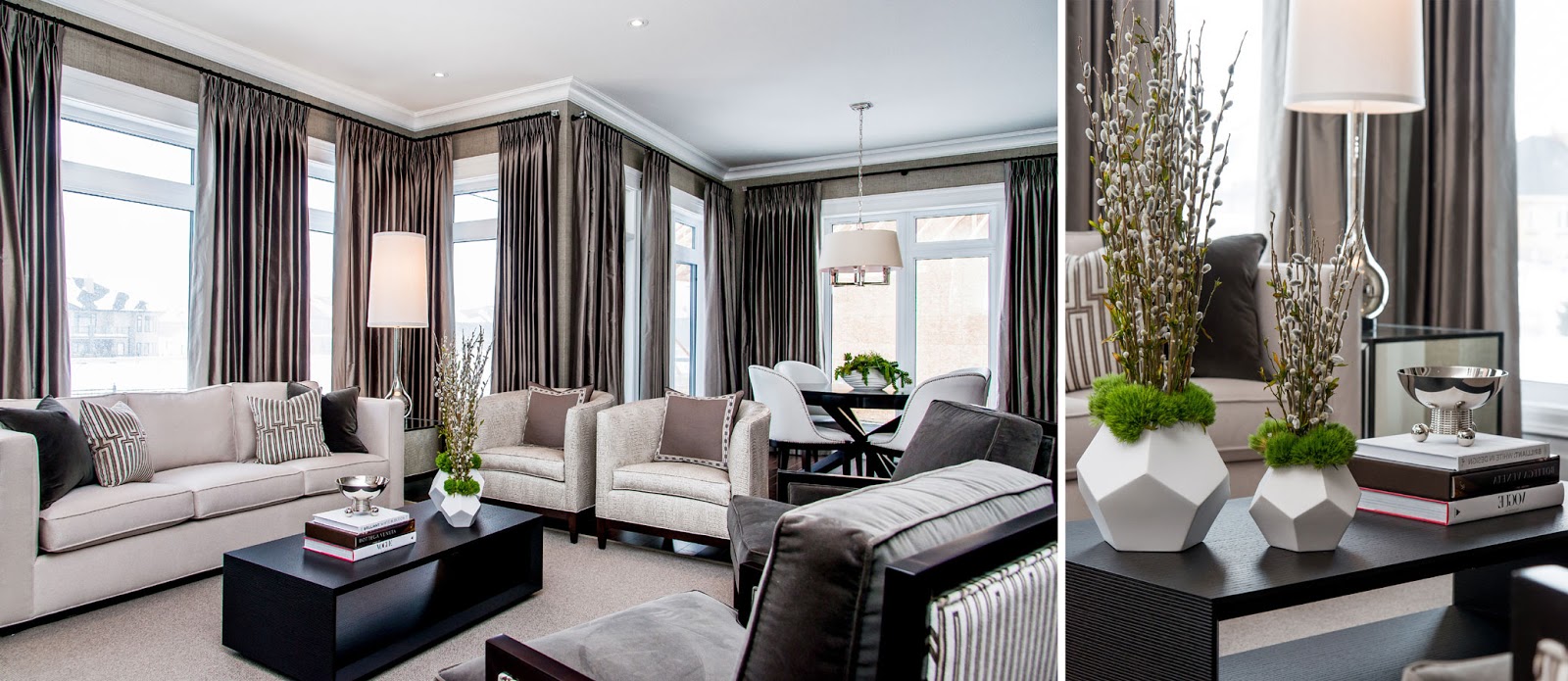 Элегантные интерьеры от Atmosphere Interior Design Inc. - IVOREE