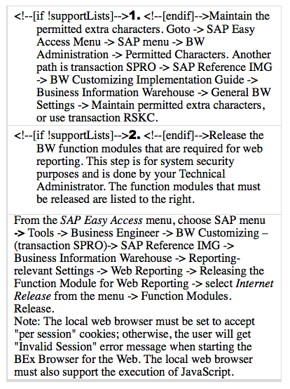 SAP Business Intelligence / Business Warehouse (BI/BW): How to and what ...