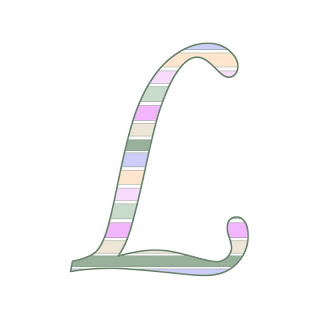 GRANNY ENCHANTED'S BLOG: "Pastel Stripes" JPG Free Capital Scrapbook ...