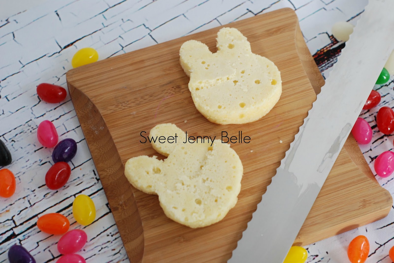 Easter Bunny Petit Fours - Lemon Mud Cake Recipe | Sweet Jenny Belle ...