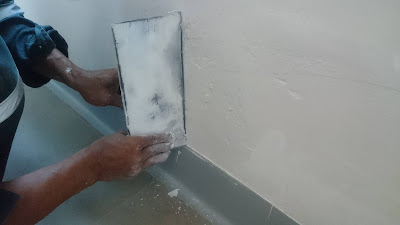 Tips dan Teknik untuk Plaster Simen Putih atau Syiling ~ Marma Homestay ...