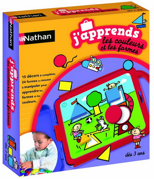 Jeux éducatifs : couleurs, formes et associations