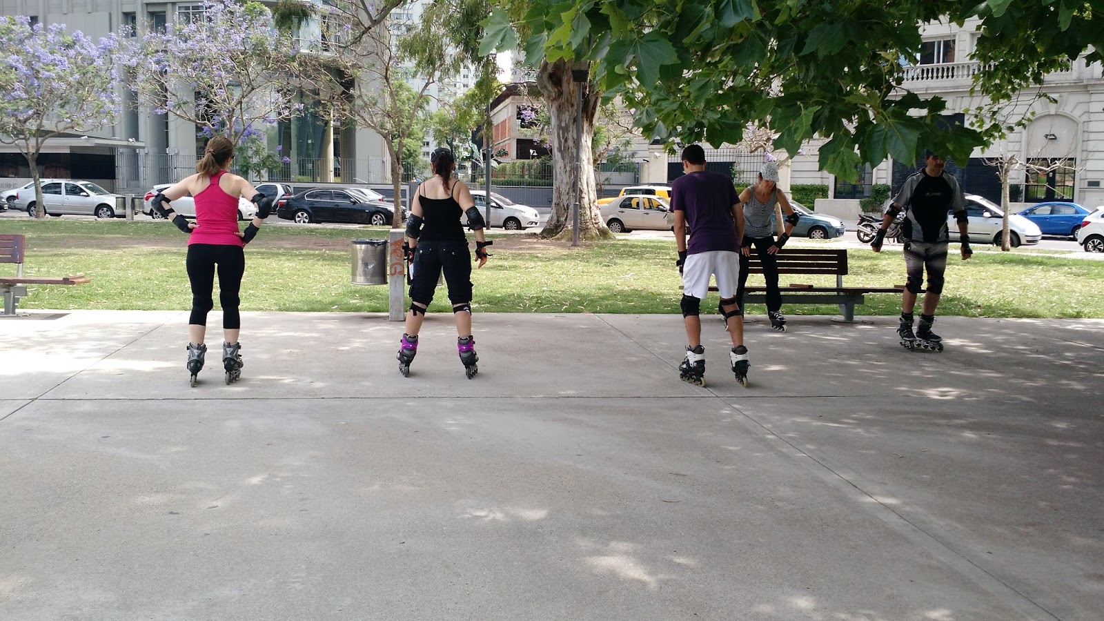 Clases de Rollers Puerto Madero