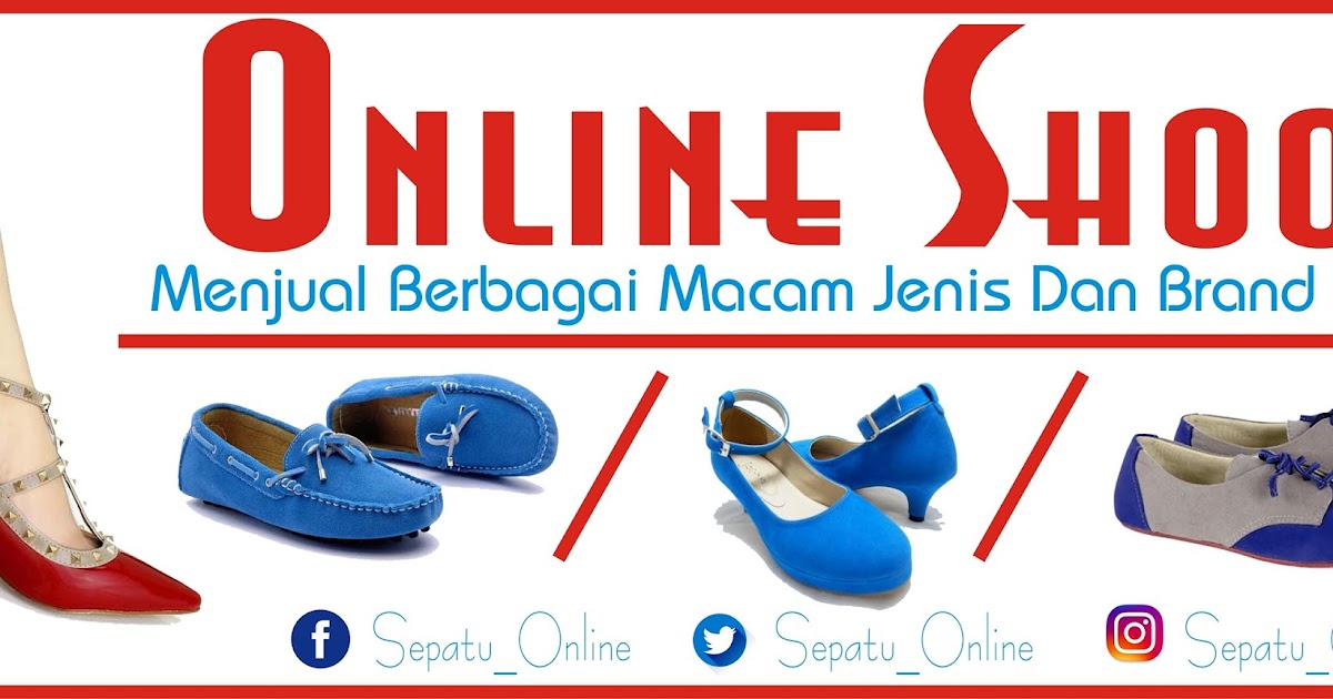30+ Spanduk Jual Sepatu