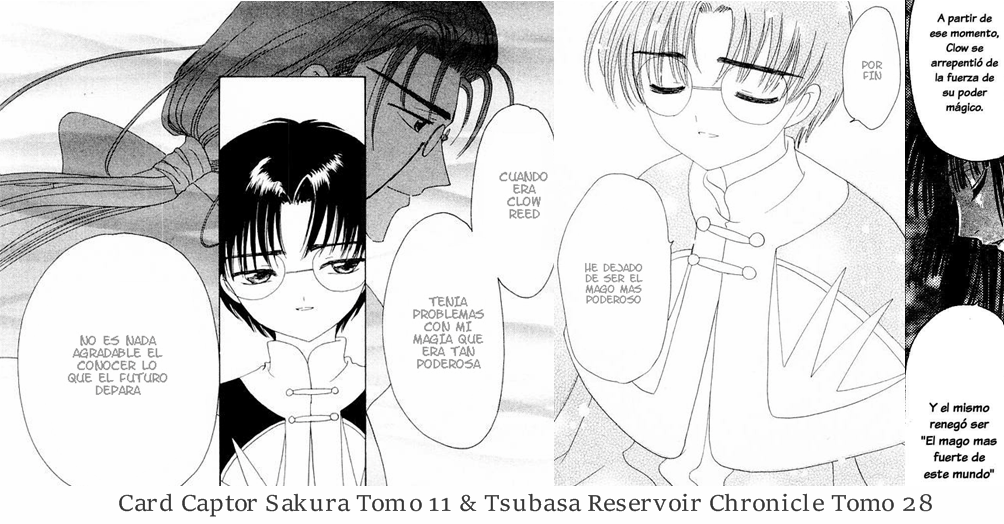 Kokoro no CLAMP: [SPOILER] La historia de Clow Reed.