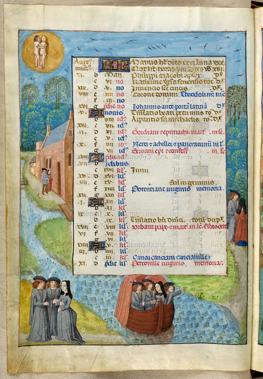 Medievalnie i garnizonowo...: Alegorie miesięcy - maj