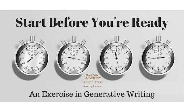 Start Before You're Ready: An Exercise in Generative Writing