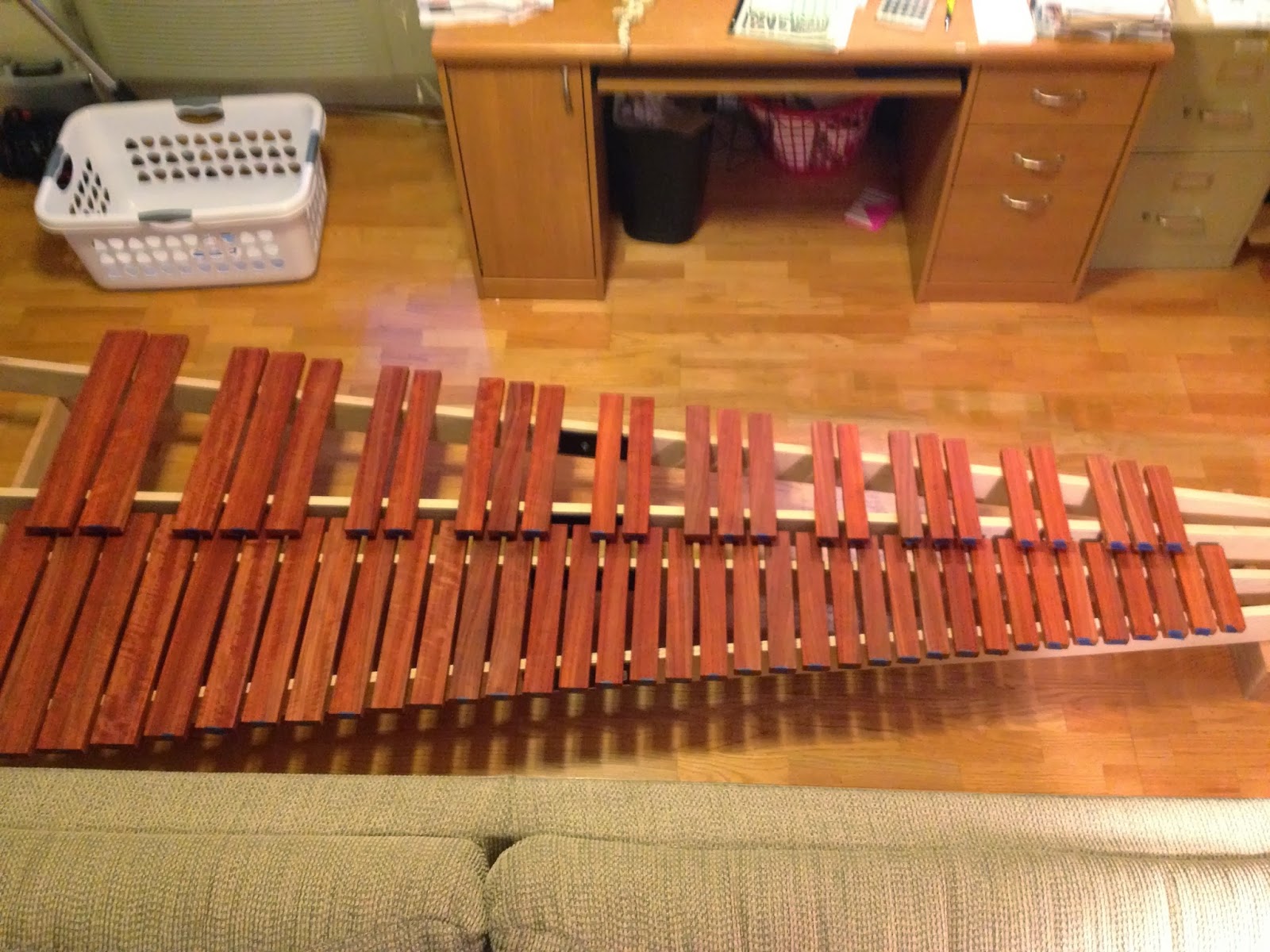 The Marimba Project: Building the Frame- Part 1