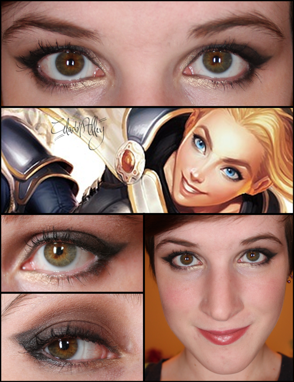 Celadon Alley: League of Legends Lux Character Makeup