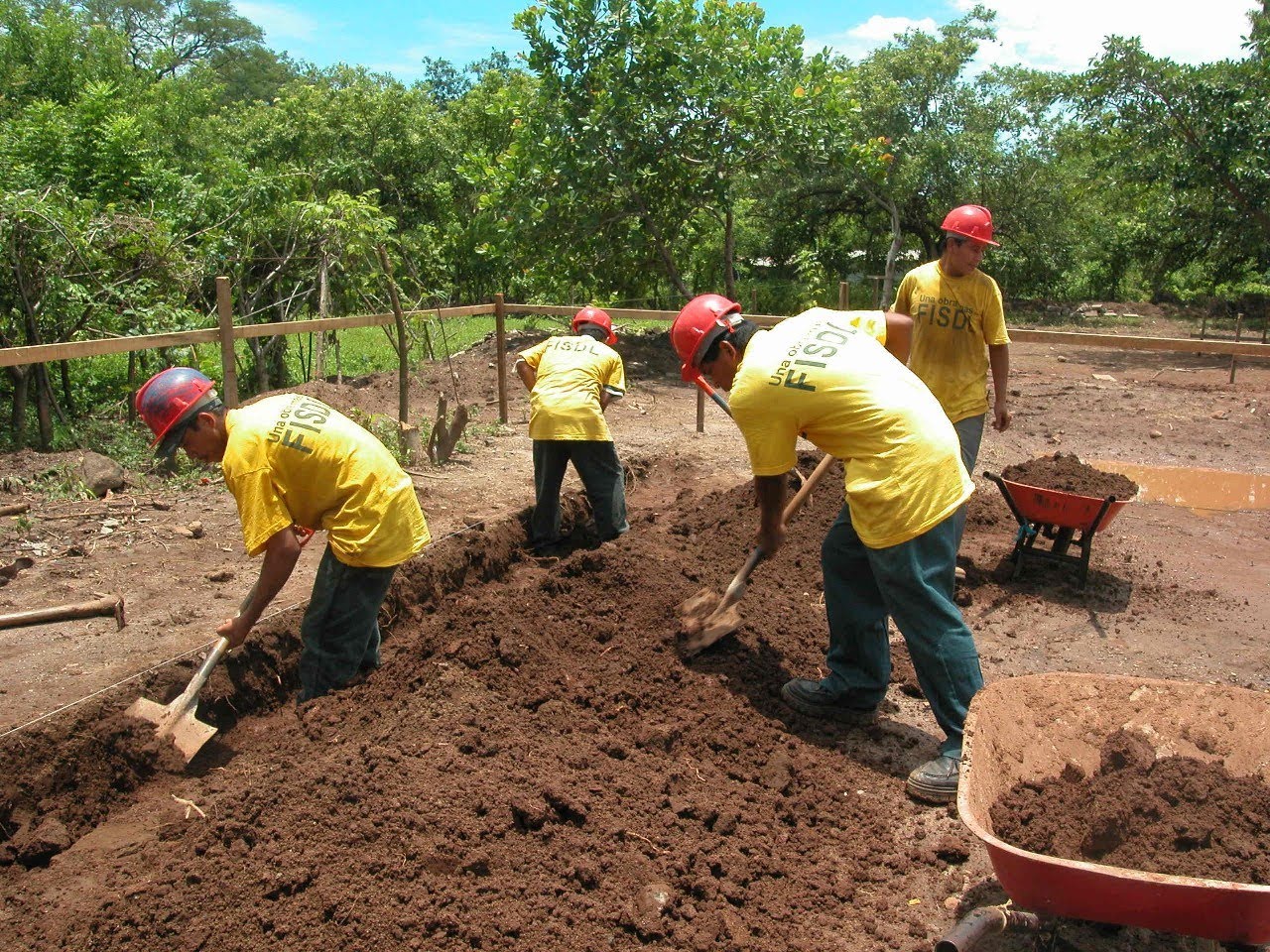 EL MAESTRO DE OBRAS XAVIER VALDERAS: TAREAS DE PICO Y PALA. LOS ...