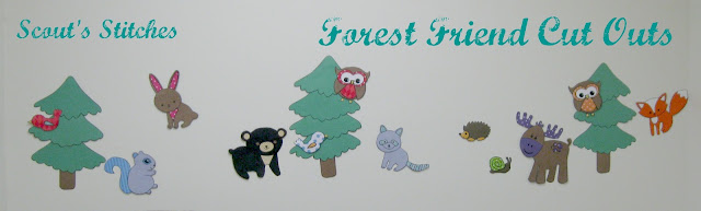 All The Joy: Forest Friends Cartoon Cut Outs