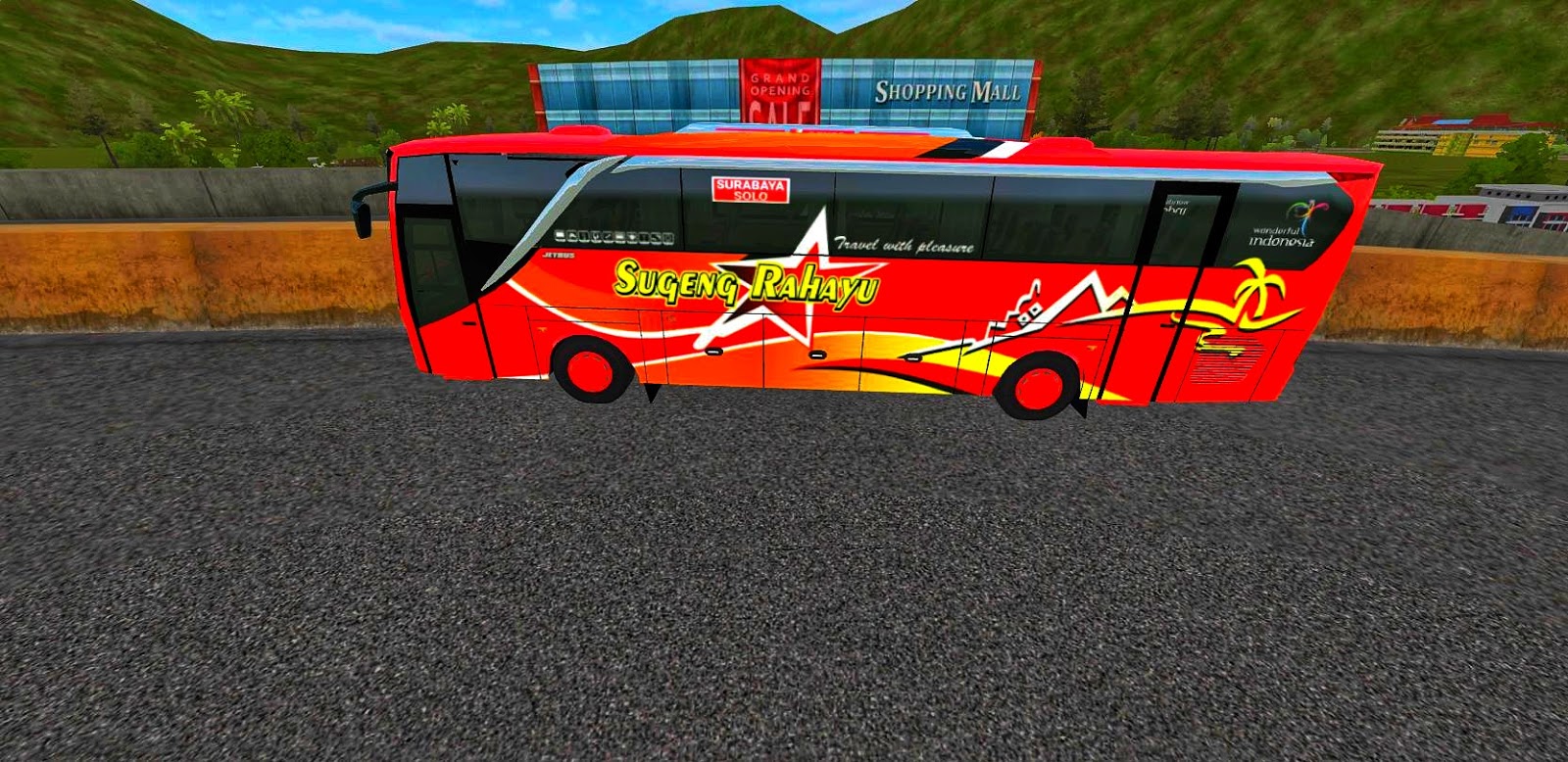 Livery Bus - JetBus 2 HD Setra Sugeng Rahayu Golden Star - Livery ID