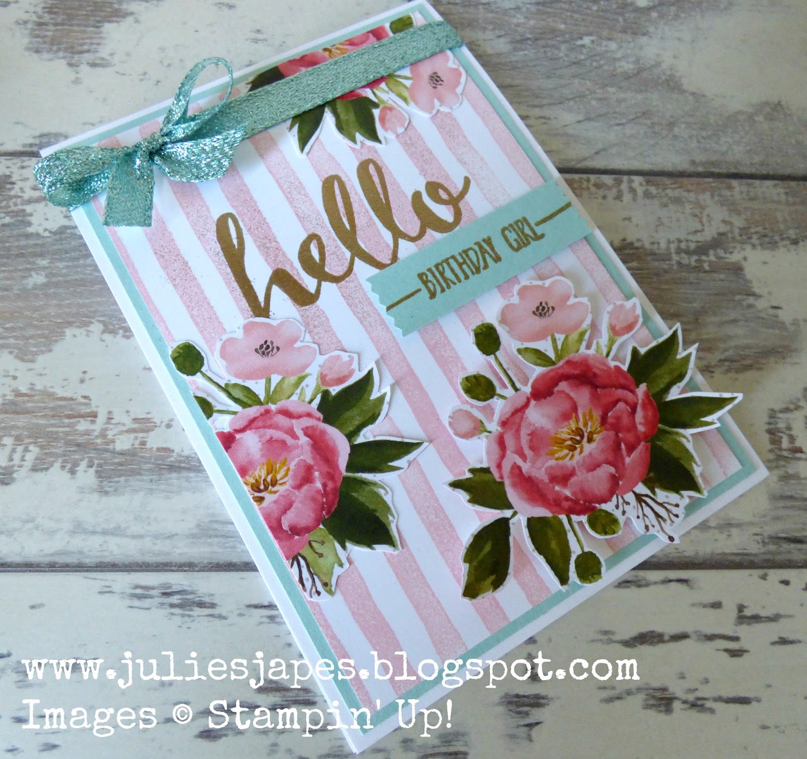 Julie Kettlewell - Stampin Up UK Independent Demonstrator - Order ...