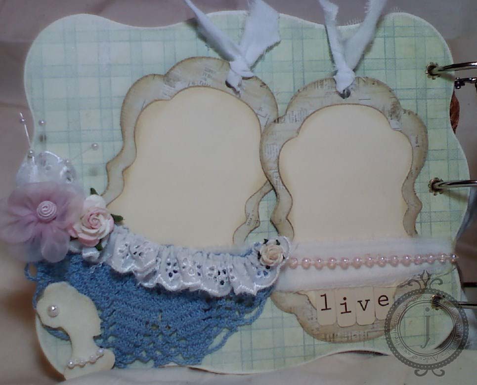 “Victorian Cameo” Album! Custom Accucut die! – The Jule Box Studios