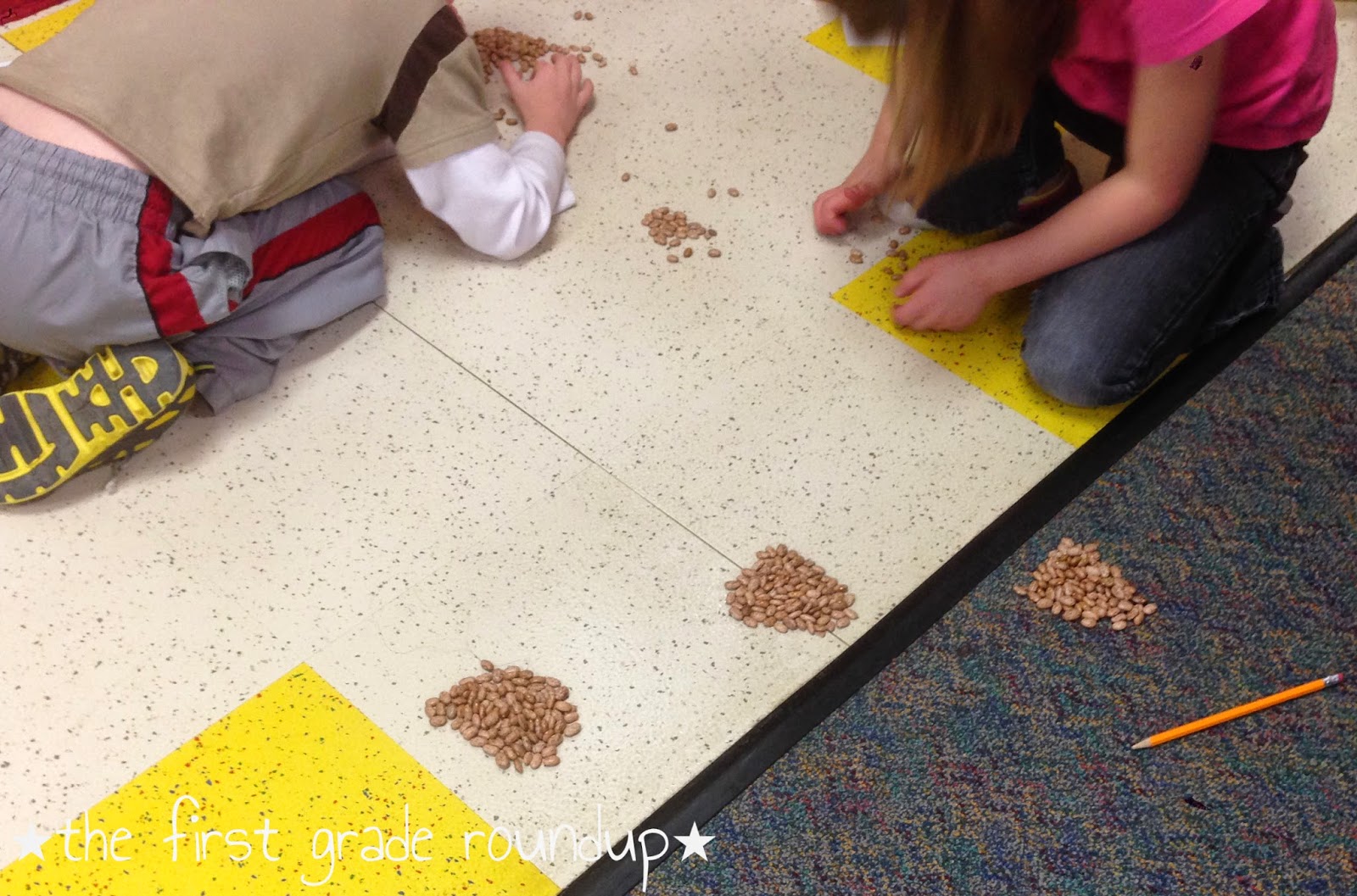 1st grade Counting Collections Routines to build number sense - The ...