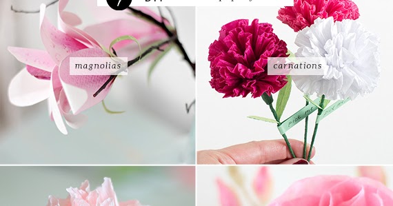 DIY Realistic Paper Flowers My Paradissi