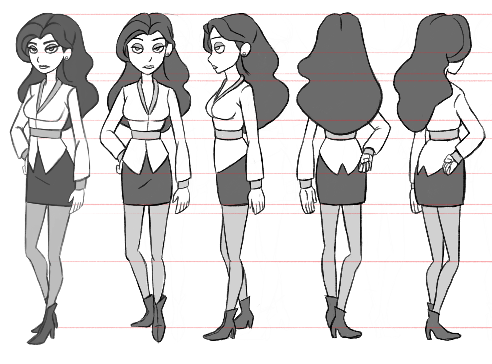 The Ramblin' Bear: The Dojo Character Designs