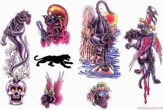 TATUAJES DE PANTERAS Y SU INCREIBLE PODER