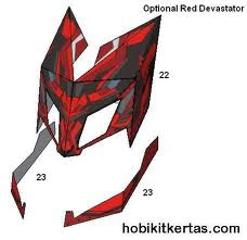 Papercraft Devastador ROTF Completo - Transformers Matrix