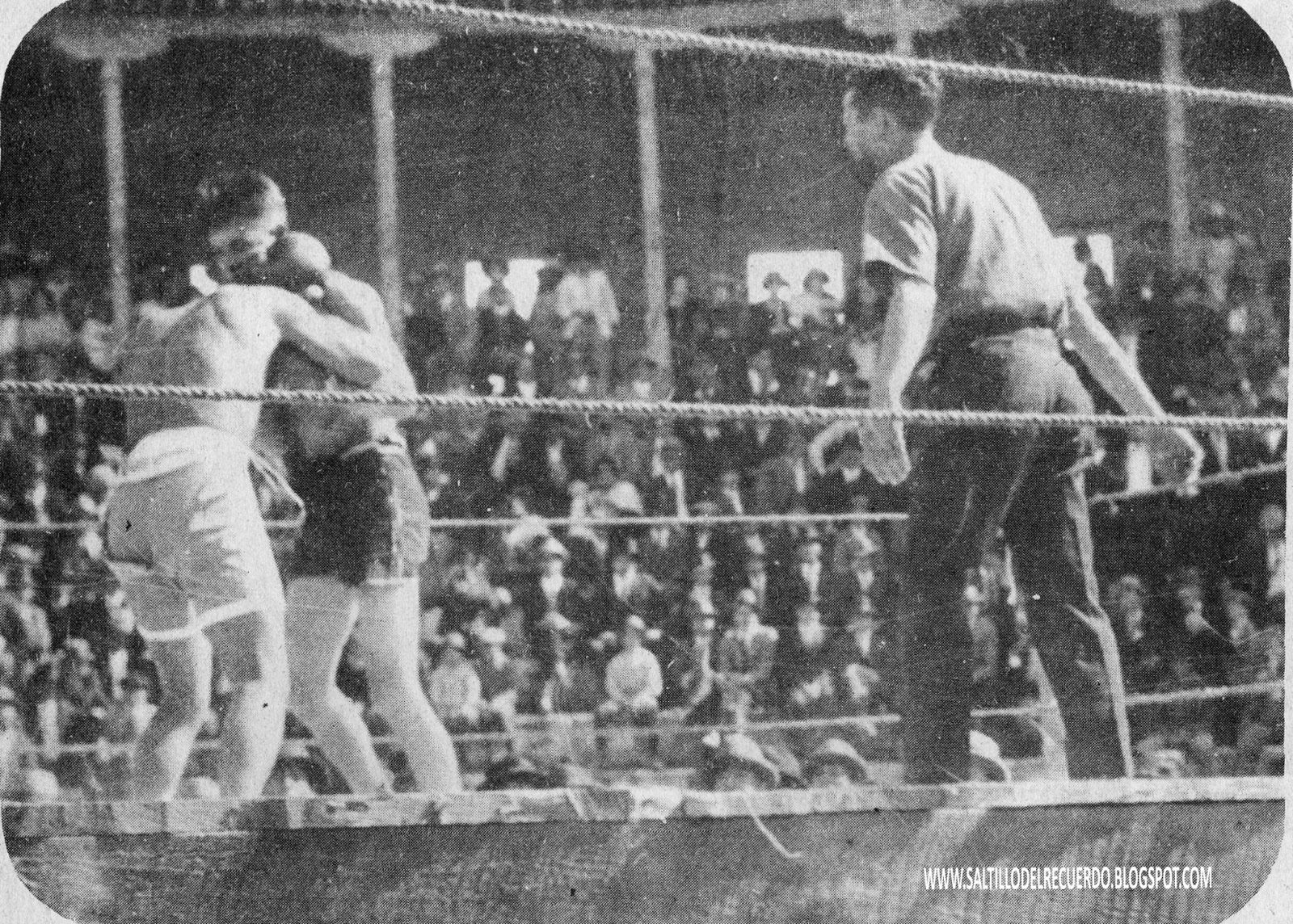 SALTILLO DEL RECUERDO: PRIMERA PELEA DE BOX EN SALTILLO, 1923..!!