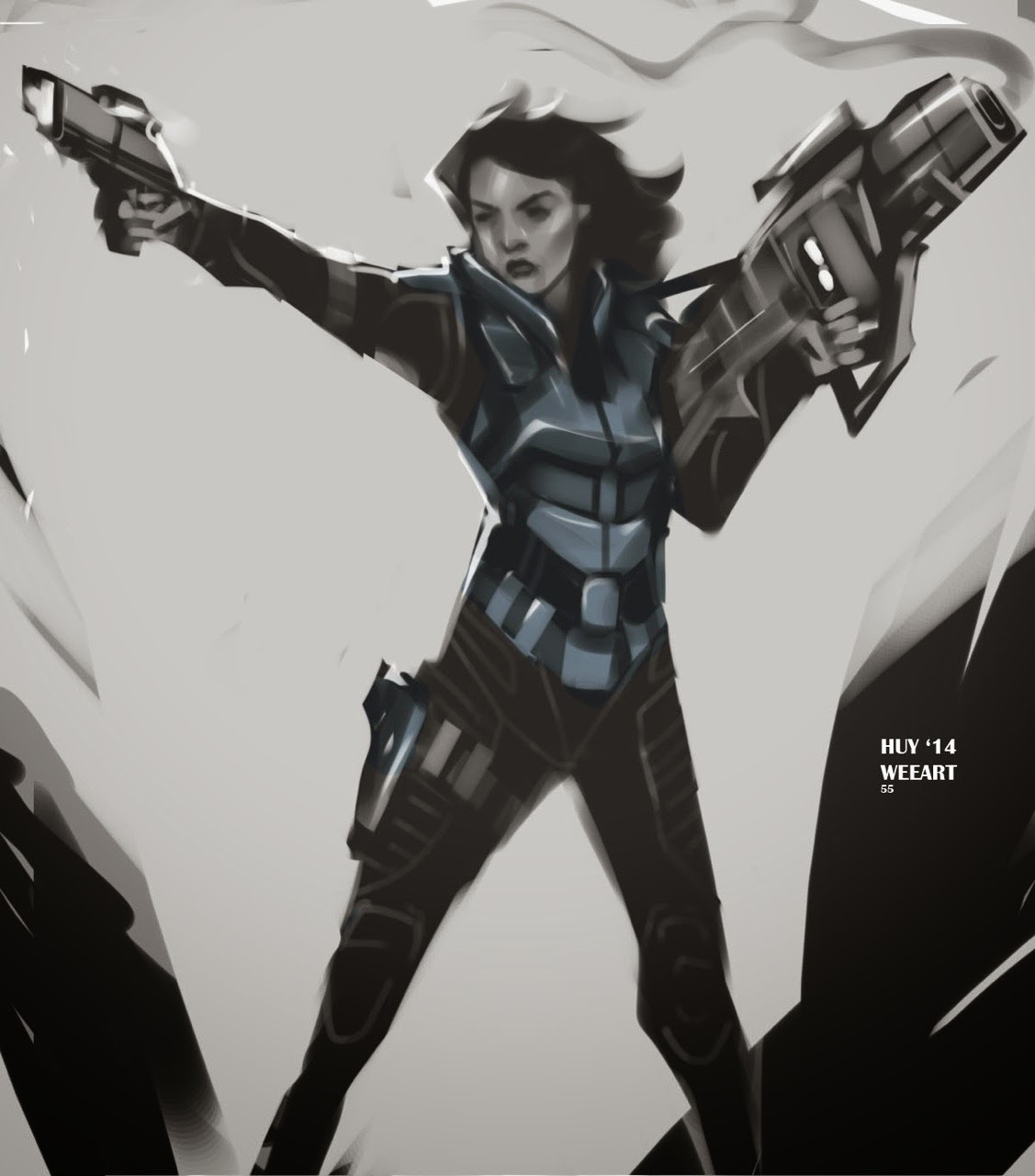 Fashion and Action: Amazing 'Agents of S.H.I.E.L.D.' Fan Art by Huy ...
